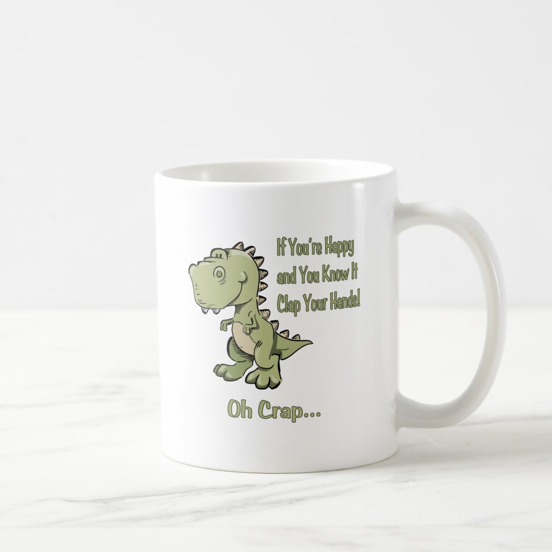 Happy T-Rex Coffee Mug | Zazzle