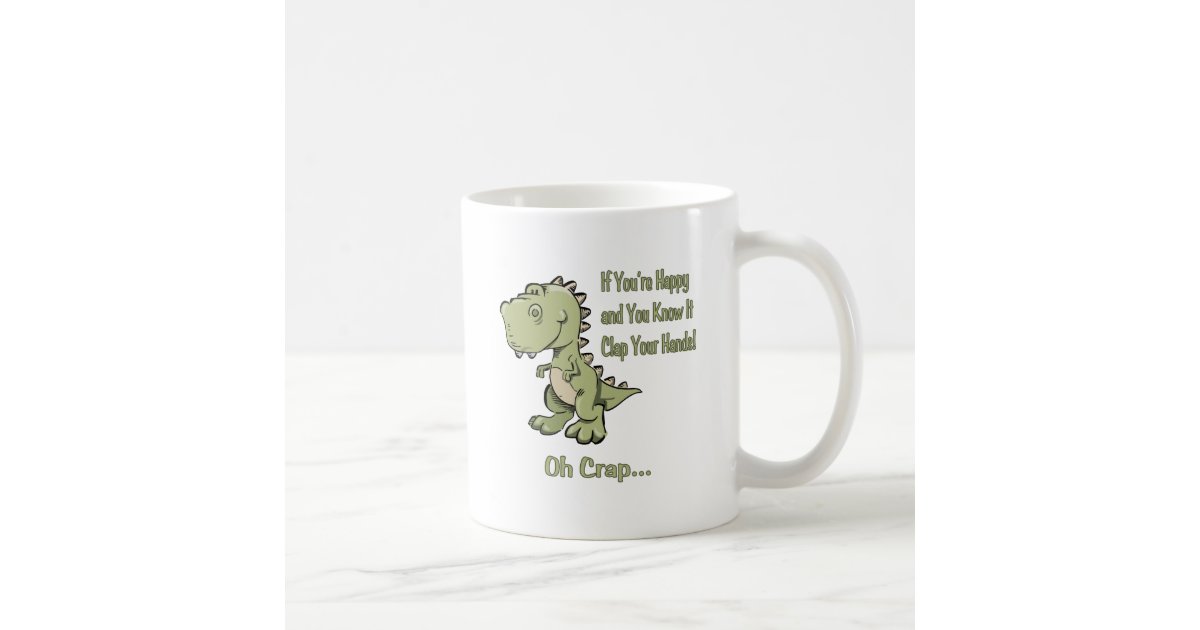 Happy T-Rex Coffee Mug | Zazzle