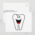 Happy teeth customizable for your Dental practice Postcard | Zazzle