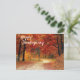 Happy Thanksgiving Autumn Landscape Scene Fall Postcard | Zazzle