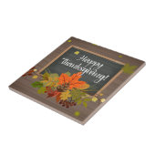 happy thanksgiving ceramic tile | Zazzle
