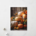 Happy Thanksgiving Holiday Card | Zazzle