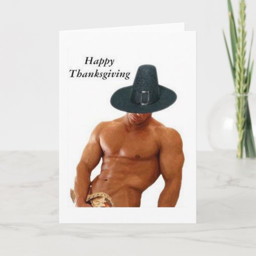 Happy Thanksgiving Holiday Card | Zazzle
