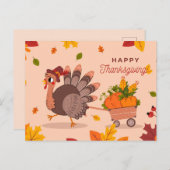 Happy Thanksgiving Postcard | Zazzle
