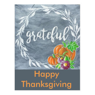 Vertical Thanksgiving Postcards | Zazzle