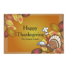 Thanksgiving Turkey Holiday laminated place mat | Zazzle.com
