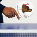 Happy Thanksgiving! Turkey Ping-Pong Paddle | Zazzle
