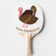 Happy Thanksgiving! Turkey Ping-Pong Paddle | Zazzle