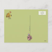 Happy Thanksgiving Turkeys Fowl Language Holiday Postcard | Zazzle