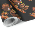 Happy Thanksgivukkah Turkey Wrapping Paper | Zazzle