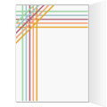 Happy Thirtieth Stacked Typography 30th Birthday Card | Zazzle