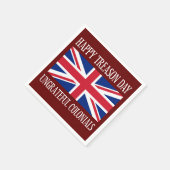 Happy Treason Day Ungrateful Colonials July 4th Napkins | Zazzle