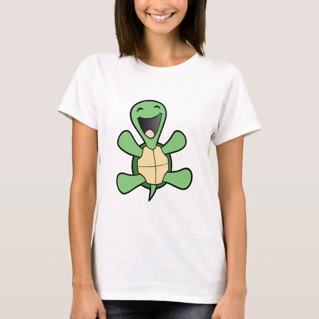 Happy Turtle T-Shirt | Zazzle