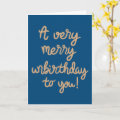 Happy Unbirthday Birthday Card | Zazzle