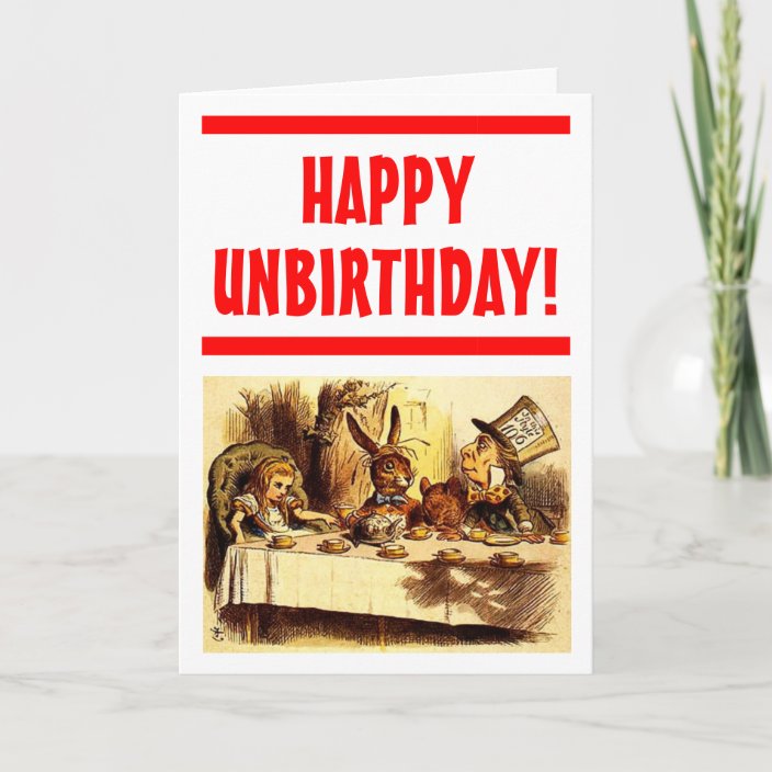 Happy Unbirthday Card | Zazzle.com
