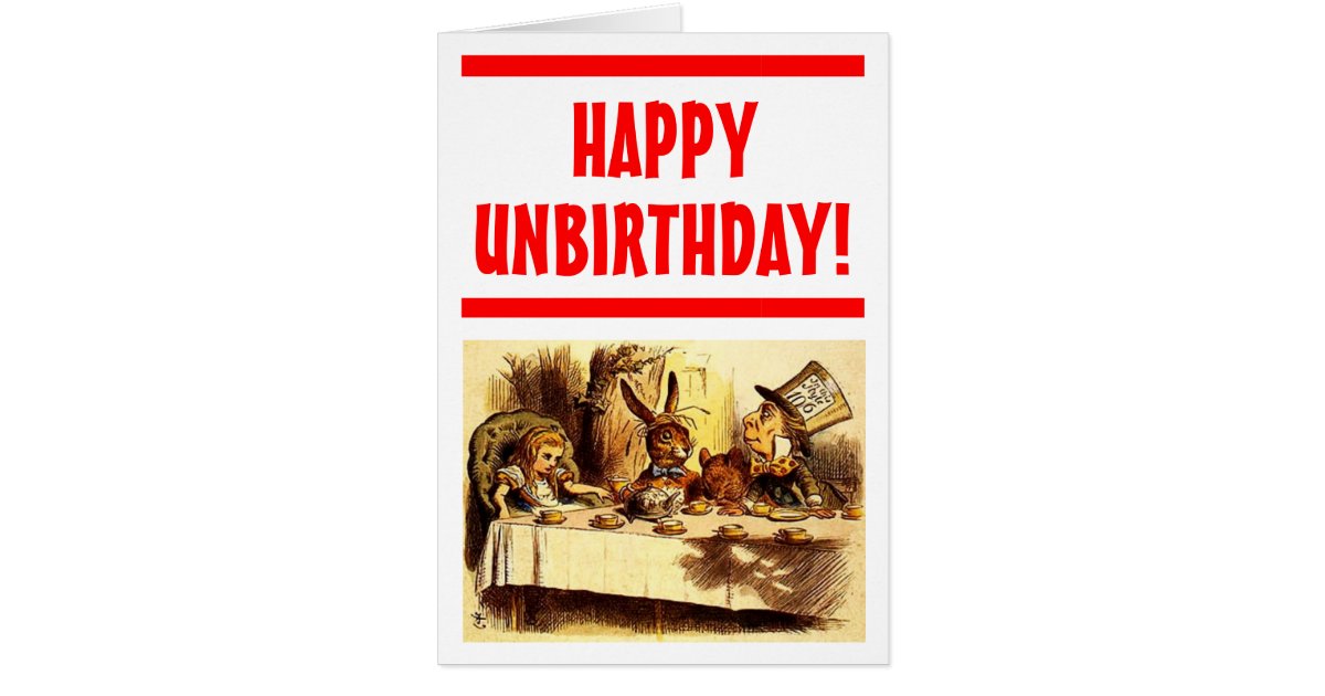 Happy Unbirthday Card | Zazzle.com