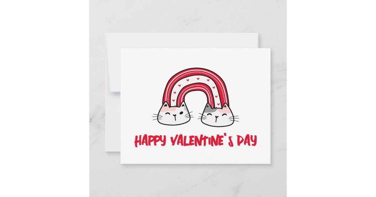 Happy Valentine's Day | Be My Valentine Note Card | Zazzle