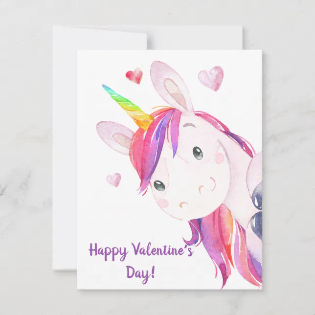 Happy Valentine's Day Classroom Valentines Holiday Card | Zazzle