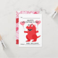 HAPPY VALENTINE'S DAY Cute Monster | Zazzle