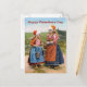HAPPY VALENTINE'S DAY Dutch Sisters POST CARD !!! | Zazzle