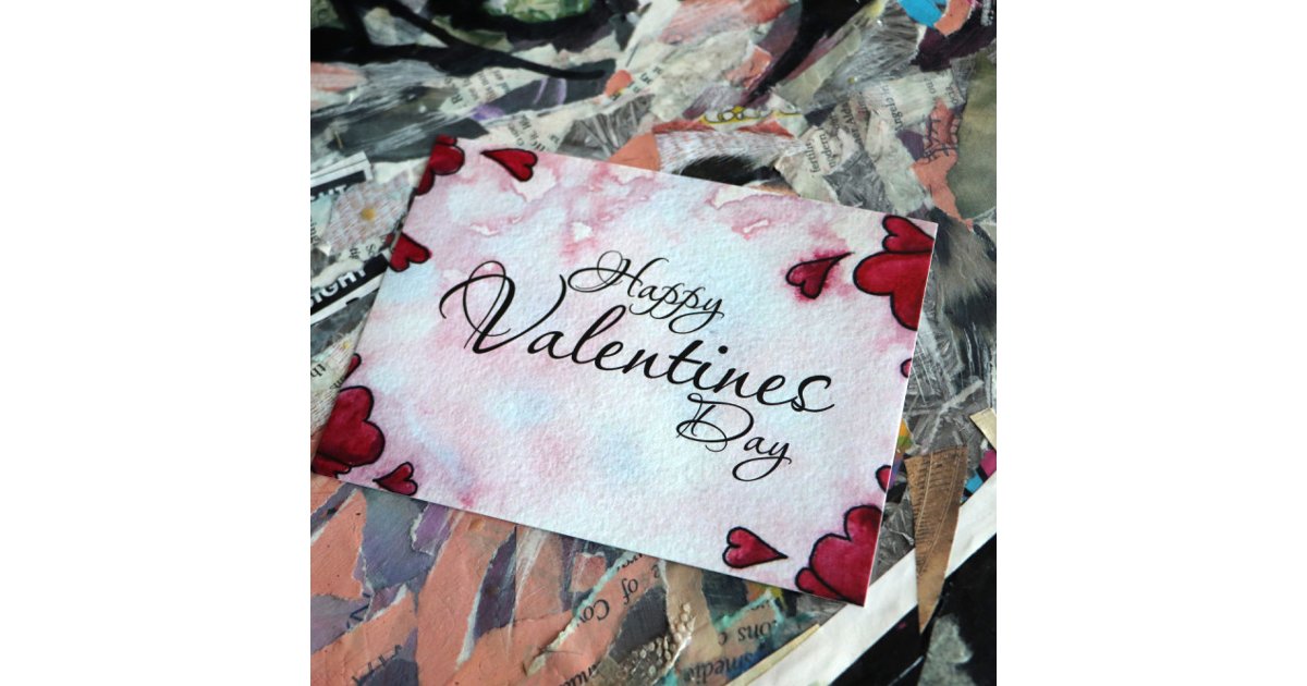 Happy Valentines Day Holiday Postcard | Zazzle