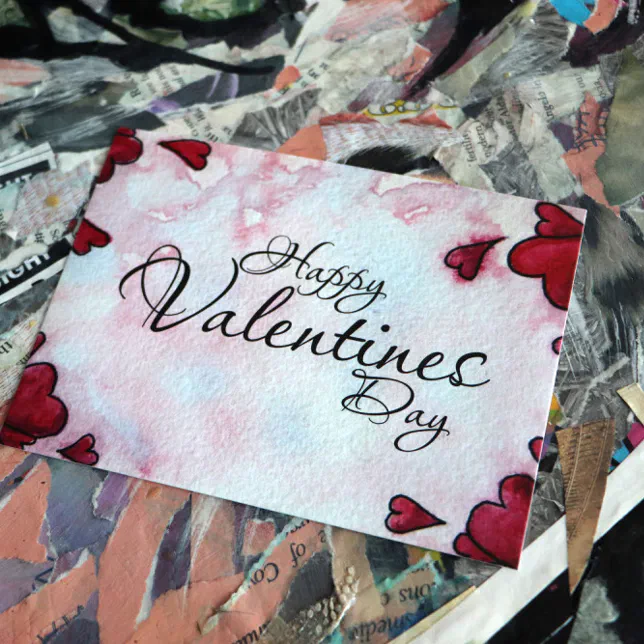 Happy Valentines Day Holiday Postcard | Zazzle