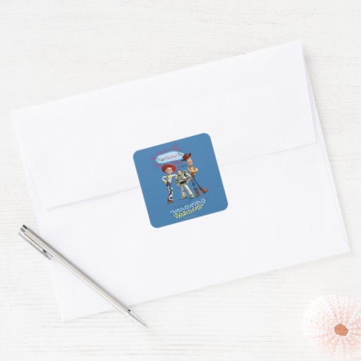 Happy Valentine's Day, Mi Amor Square Sticker | Zazzle