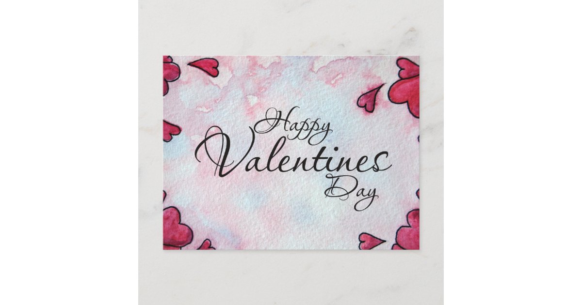 Happy Valentines Day Postcard | Zazzle