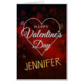 HAPPY VALENTINE'S DAY - THE BIG I LOVE YOU CARD | Zazzle