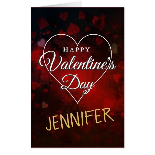 HAPPY VALENTINE'S DAY - THE BIG I LOVE YOU CARD | Zazzle