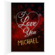 HAPPY VALENTINE'S DAY - THE BIG I LOVE YOU CARD | Zazzle