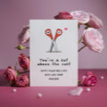 Happy Valentine's Day You're A Cut Above The Rest Note Card | Zazzle
