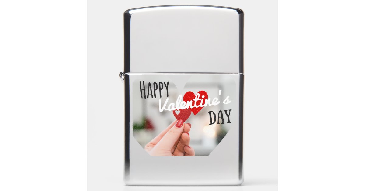 Happy Valentine's day Zippo Lighter | Zazzle