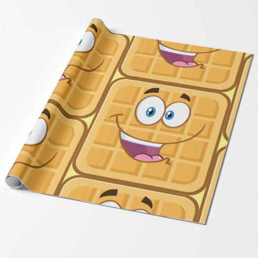 Waffle Wrapping Paper | Zazzle