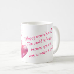 Happy women’s day! 8th March International Holiday Coffee Mug | Zazzle