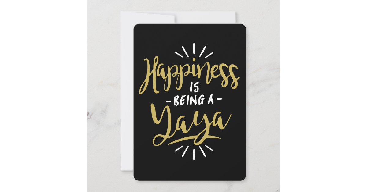 Happy Yaya | Zazzle
