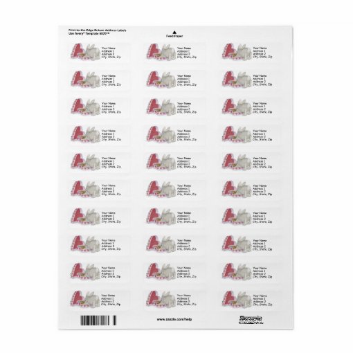 HappyHoppers® Address Labels | Zazzle