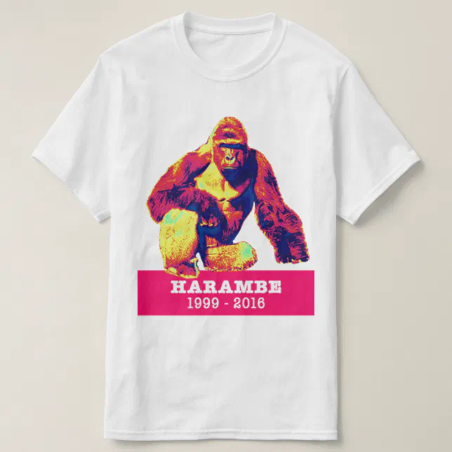 Harambe T-shirt | Zazzle