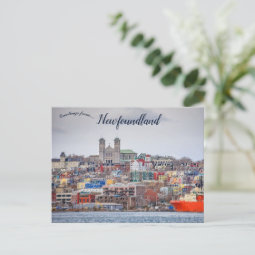 Harbour at St. John's Newfoundland Canada Postcard | Zazzle