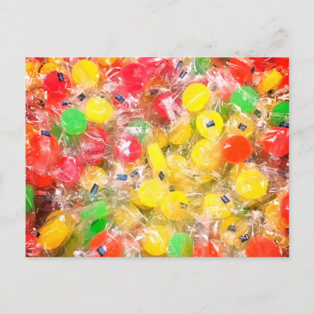 Hard candy Postcard | Zazzle