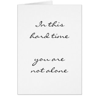 Hard Times Cards | Zazzle