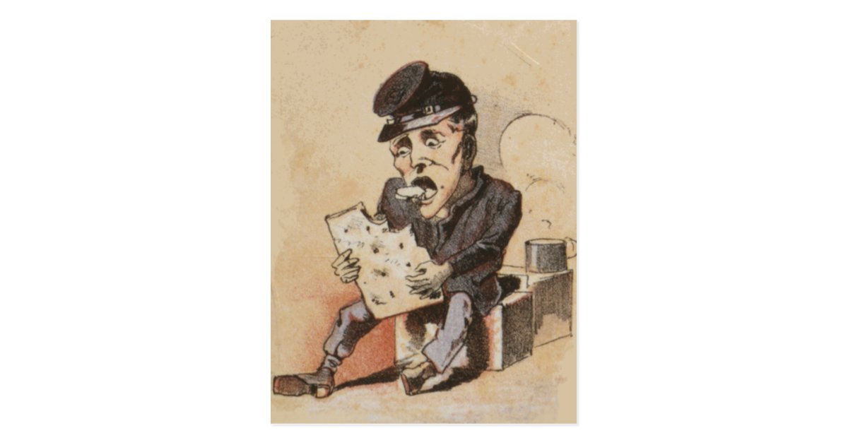 Hardtack Civil War Life Postcard | Zazzle.com