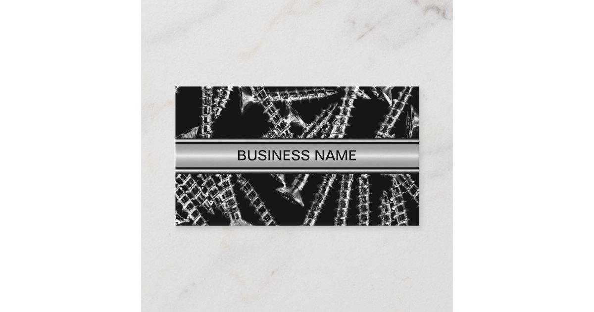 Hardware And Construction Business Cards | Zazzle