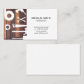 Hardware Tools | Handyman | Property Manager Business Card | Zazzle