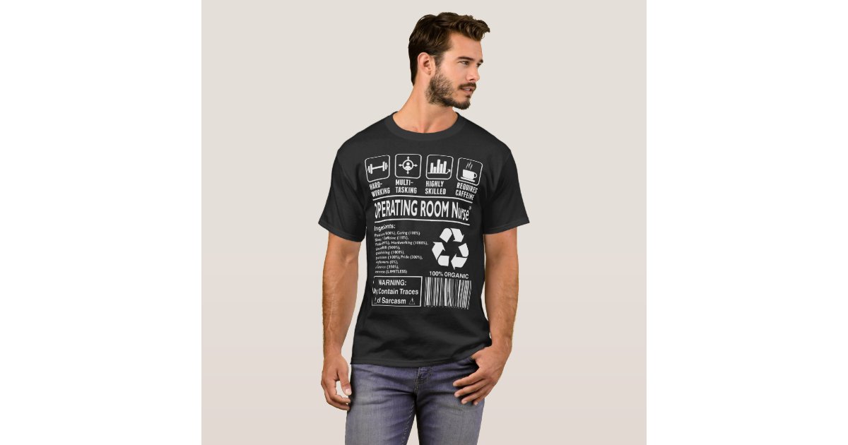 Hardworking Multitasking Operating Room Nurse T-Shirt | Zazzle