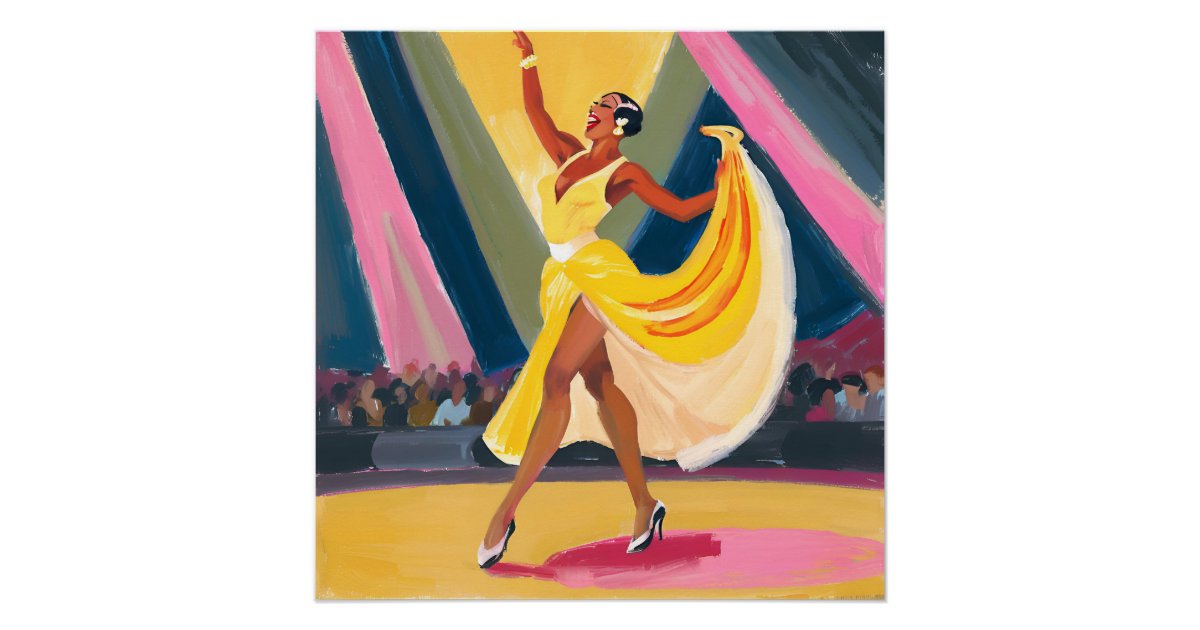 Harlem Dancer Poster | Zazzle