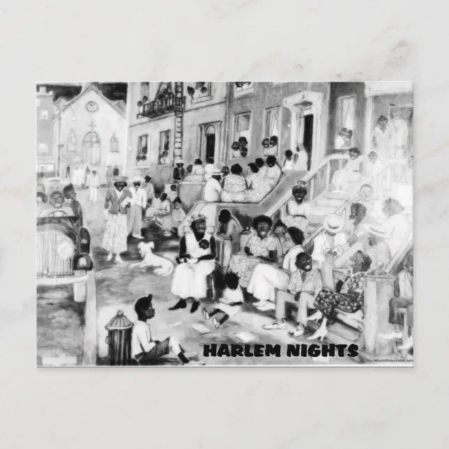 Harlem Nights Postcard | Zazzle