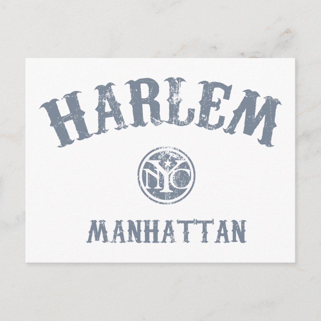 Harlem Postcard | Zazzle