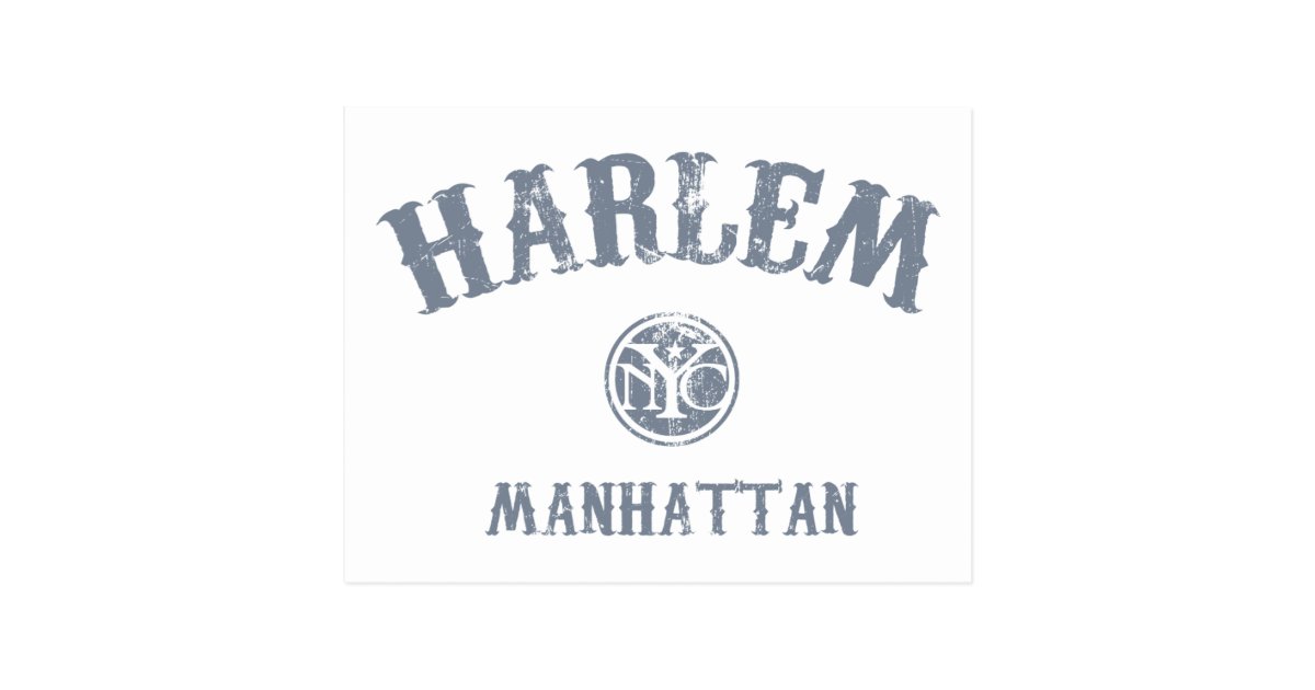 Harlem Postcard | Zazzle.com