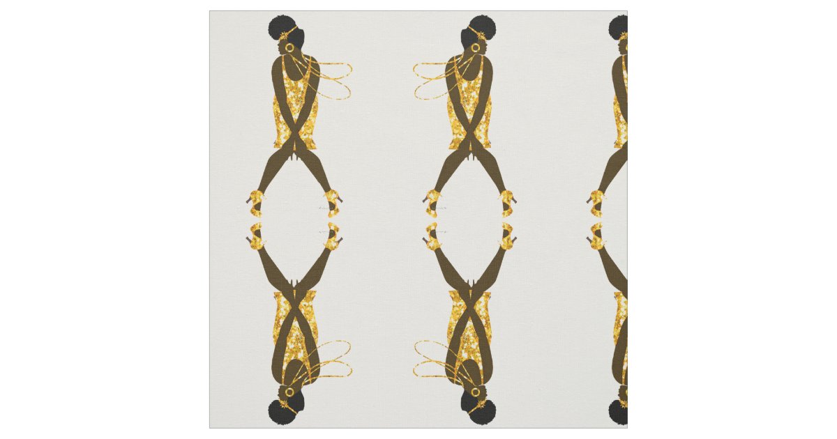 Harlem Renaissance 1920, Charleston Fabric | Zazzle